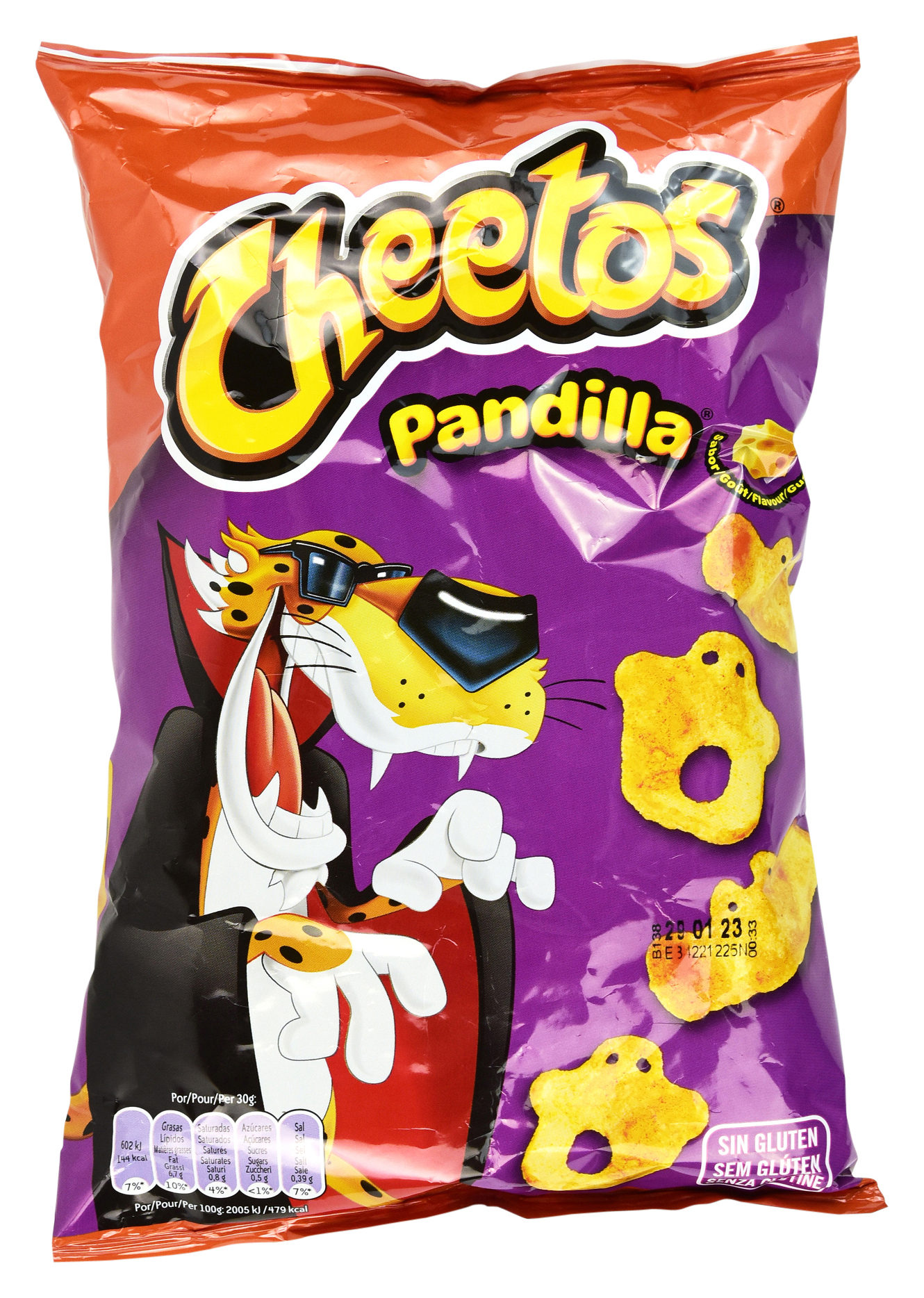 Características de CHEETOS PANDILLA