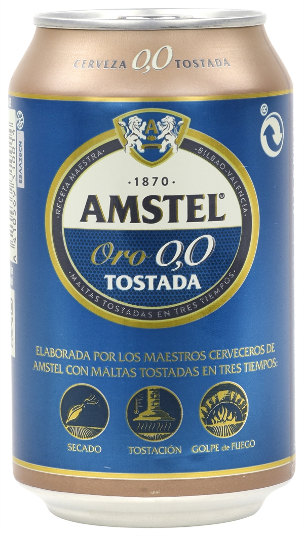 AMSTEL ORO. CERVEZA TOSTADA 0.0% : análisis y opiniones | OCU