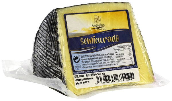 SANABRIA Queso mezcla semicurado 2026| OCU