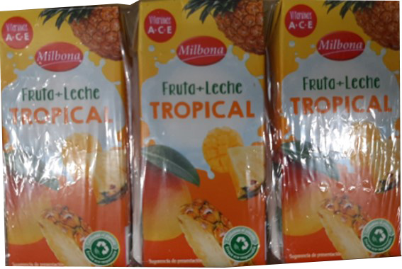 MILBONA (LIDL) FRUTA + LECHE TROPICAL | OCU