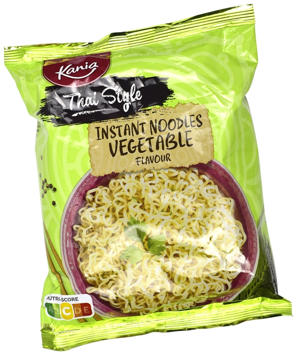 Noodle KANIA (LIDL) INSTANT NOODLES VEGETABLES FLAVOUR: todos los detalles