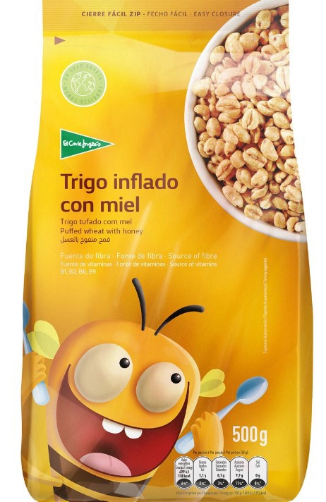 EL CORTE INGLÉS TRIGO INFLADO CON MIEL : análisis y opiniones | OCU