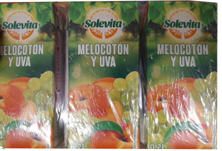 SOLEVITA (LIDL) MELOCOTÓN Y UVA | OCU