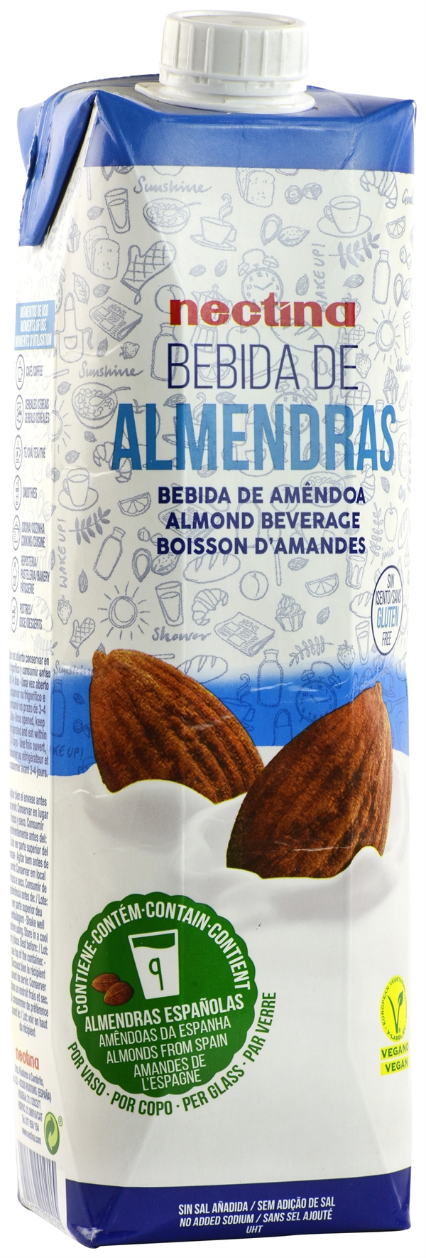 NECTINA BEBIDA DE ALMENDRAS : análisis y opiniones | OCU