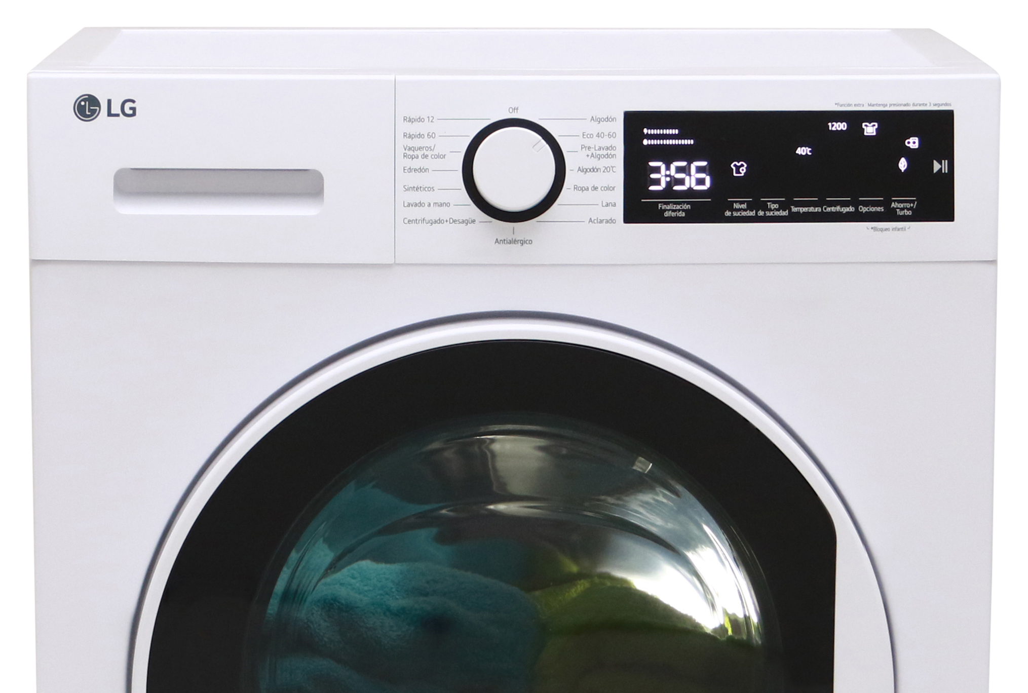 Lavadora LG F2WT2008S3W: opiniones y precios | OCU