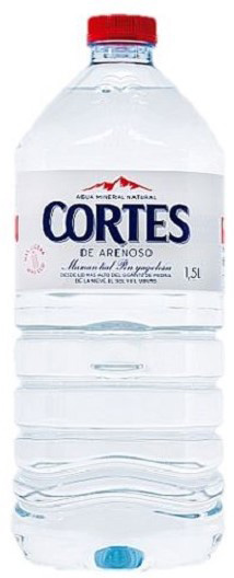 Agua mineral CORTES AGUA MINERAL NATURAL: detalles y precios del ...