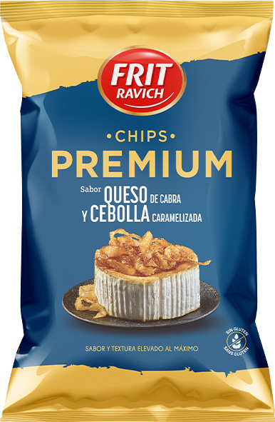 Características de FRIT RAVICH Chips sabor queso de cabra y cebolla ...