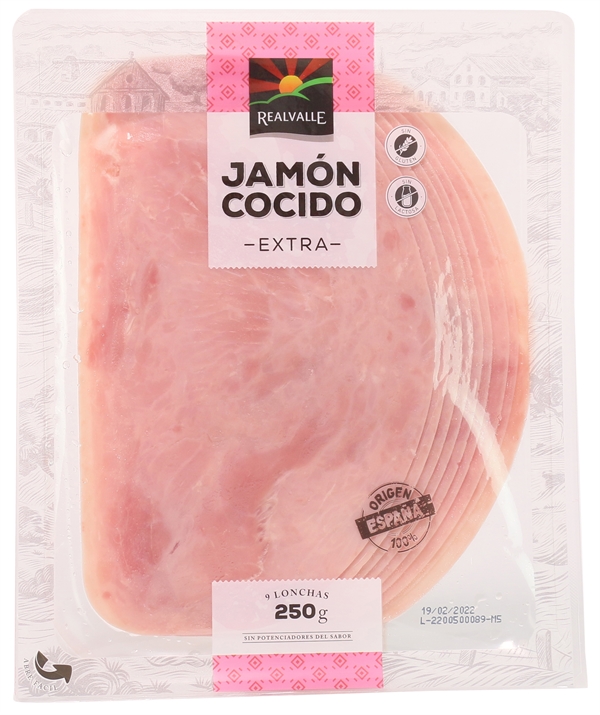 REALVALLE (LIDL) JAMÓN COCIDO EXTRA | OCU
