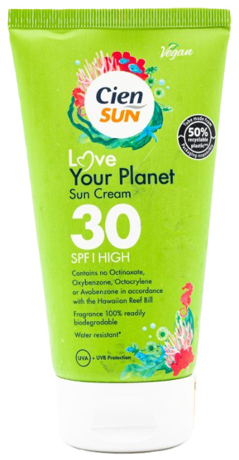 Test y Opiniones CIEN (LIDL) LOVE YOUR PLANET SPF30 LOCIÓN | OCU