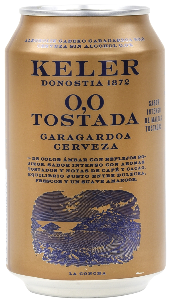 KELER CERVEZA TOSTADA 0.0% : análisis y opiniones | OCU