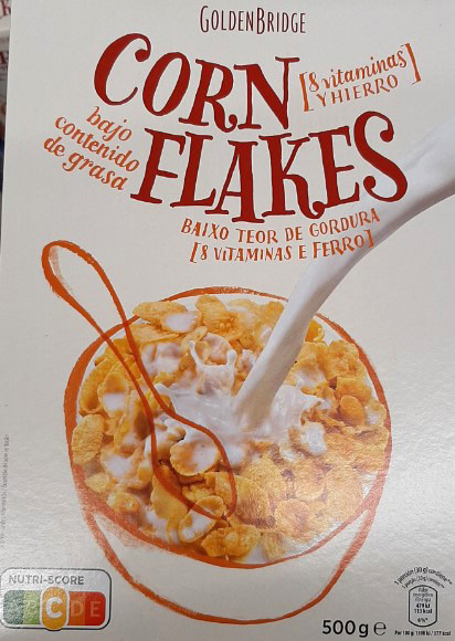 GOLDEN BRIDGE (ALDI) CORN FLAKES : análisis y opiniones | OCU