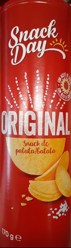 Características de SNACK DAY (LIDL) ORIGINAL SNACK DE PATATA