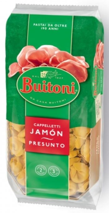 Pasta BUITONI CAPPELLETTI JAMÓN: todos los detalles