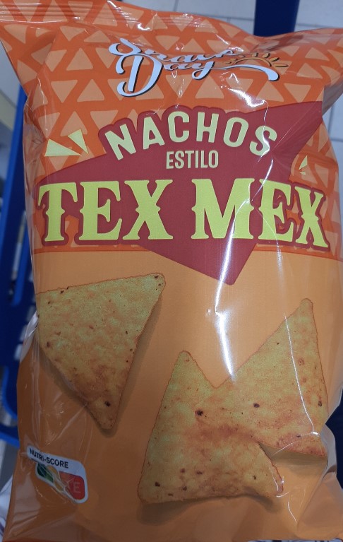 Características de SNACK DAY (LIDL) NACHOS ESTIO TEX MEX
