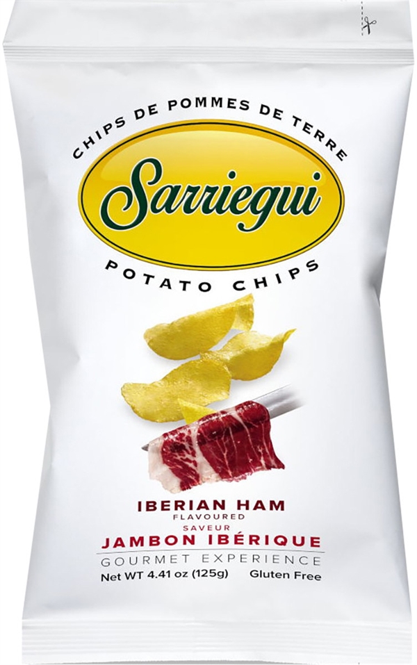 Características de SARRIEGUI Patatas fritas sabor jamón ibérico
